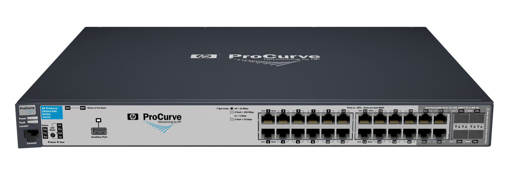 Switch Core HP 2910al-24G - N/P: J9145A - Servidores HP - Nuevos ... Switch Core HP 2910al-24G - N/P: J9145A - Servidores HP - Nuevos ...